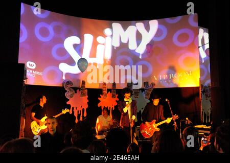 Sliimy performs in concert at the VIP ROOM, Paris France, on June 29 ...