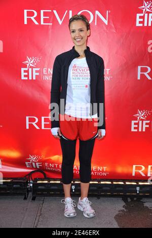 Actress Jessica Alba attends the 12th Annual EIF Revlon Run/Walk For ...