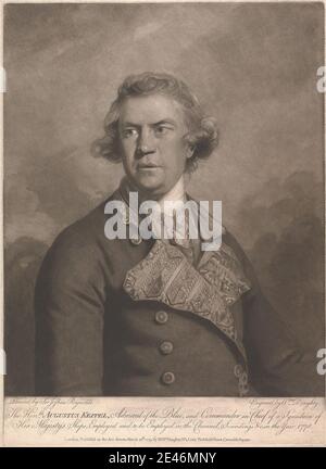 The Honorable Augustus Keppel 1779 by William Doughty Stock Photo - Alamy