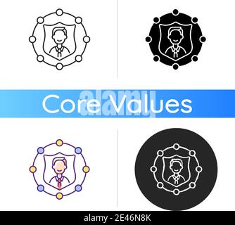 Accountability linear icon Stock Vector Image & Art - Alamy