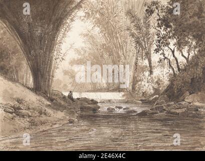 La Digue Mararal by Michel-Jean Cazabon Stock Photo - Alamy