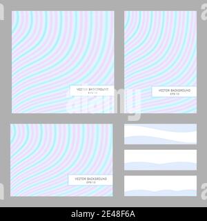 Cover page template. Page template with soft curves in dark red-brown ...