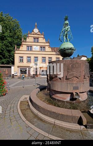 The old town of Ottweiler, Saarland, Germany Stock Photo - Alamy