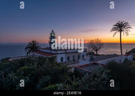 CALELLA LIGHTHOUSE (© MARIA PARELLADA 1859) CALELLA COSTA DEL MARESME ...