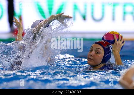TRIESTE, ITALY - JANUARY 22: Ema Martine Vernoux of France, Natasa ...
