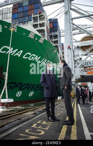 Rodolphe Saade, Chairman and CEO CMA CGM in Paris, France on June 17 ...