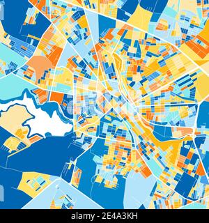 Printable street map of Arapiraca, Brazil. Map template for business ...