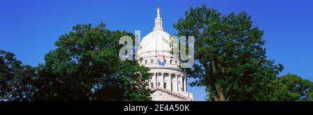Exterior view of the Wisconsin State Capitol located in Madison ...