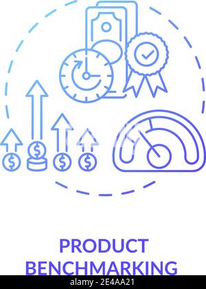Product benchmarking concept icon Stock Vector Image & Art - Alamy