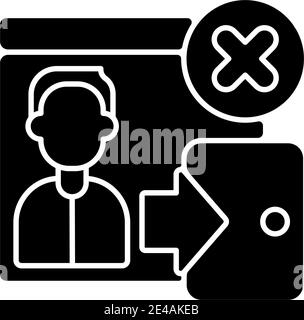 Bounce rate Simple vector icon. Illustration symbol design template for ...