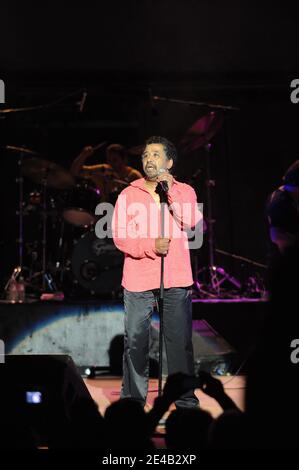 Algerian 'King of Rai' Khaled seen on concert as he performs in the ...