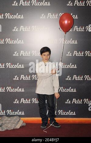 Maxime Godart during the Premiere of 'Le Petit Nicolas' film at Le ...