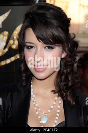 Christian Serratos at the premiere of "Fame" held at The Pacific ...