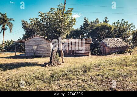 A typical cuban house in the rural regions of cuba Stock Photo - Alamy