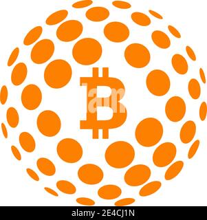 Bit coin icon template vector design Stock Vector Image & Art - Alamy