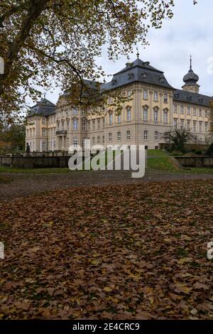 Werneck Castle and Castle Park, Lower Franconia, Bavaria, Germany Stock ...
