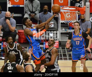 Oklahoma City Thunder guard Hamidou Diallo (6) and center Al Horford ...