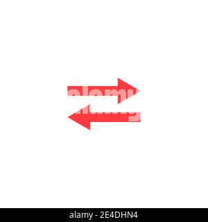 Arrow vector illustration icon Logo Template design Stock Vector Image ...