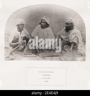 Native Carpenters - India Stock Photo - Alamy