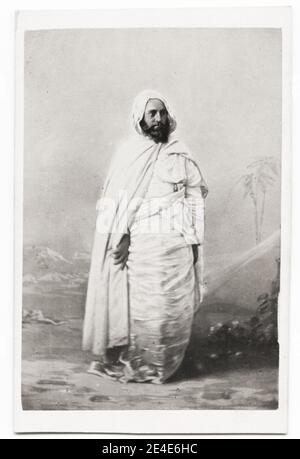 Portrait of Abdelkader ibn Muhieddine (1808-1883). Museum: PRIVATE ...