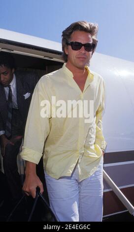 Don Johnson 1987 Credit: Ralph Dominguez/MediaPunch Stock Photo - Alamy