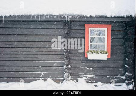Beautiful winter scenes during a skiing trip in Vemdalen in Jämtland ...