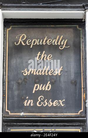 The Cornucopia pub in Southend on Sea, Essex, UK, with snow from Storm ...