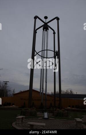 World's Largest Windchime, Casey, Illinois Stock Photo - Alamy