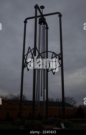 World's Largest Windchime, Casey, Illinois Stock Photo - Alamy