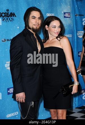 Dave Navarro at the Spike TV 2009 Scream Awards, at the Greek Theater ...