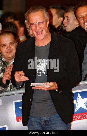 French actor Christophe Lambert during the presentation of his last ...