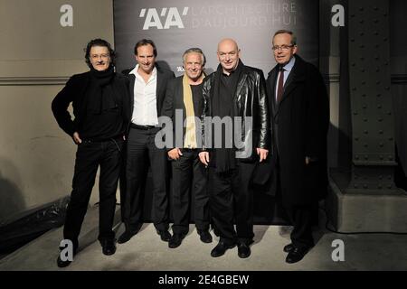 "Alexandre Allard, Francois Fontes and Jean Nouvel (French architect ...
