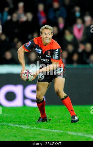 Toulon's Jonny Wilkinson during the French Top 14 Rugby match, Stade ...