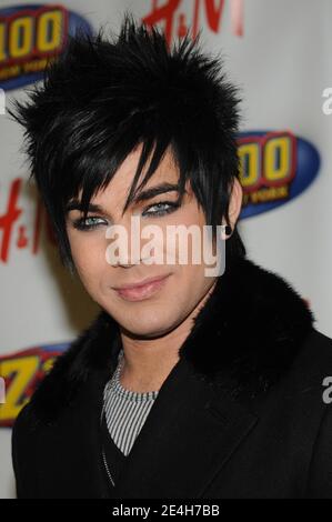 Adam Lambert attends Z100's Jingle Ball 2009 at Madison Square Garden ...