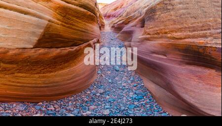Pastel Canyon On The Kaolin Wash, Valley of Fire State Park, Nevada ...