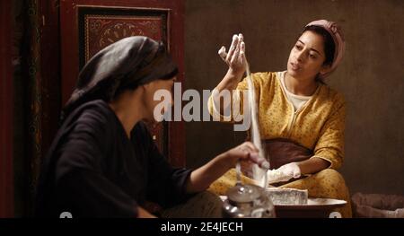 Lubna Azabal and Nisrin Erradi at the Adam film photo call at the 72nd ...