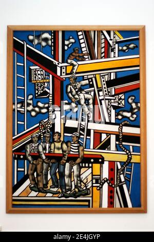 Fernand Leger National Museum. Fernand Leger Les trois musicians, the ...