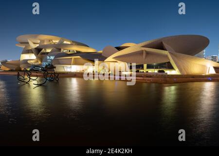 National Museum of Qatar building - designed by French architect Jean ...