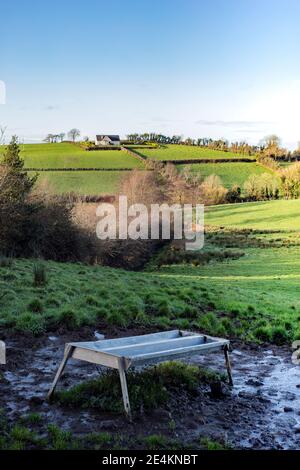 The rural landscape of Co. Monaghan, Ireland Stock Photo - Alamy