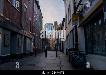Cardiff, Wales. January 23rd, 2021. UK Weather, Cardiff and the ...