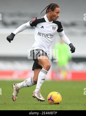 Fulham's Bobby Decordova-Reid in action during the Premier League match ...