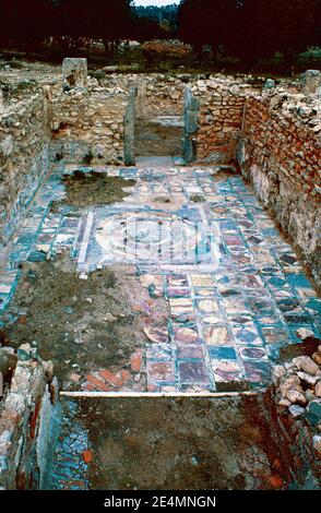 Djebel Oust - Roman ruins of a sanctuary, termal baths and houses ...