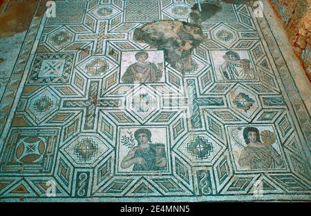 Djebel Oust - Roman ruins of a sanctuary, termal baths and houses ...