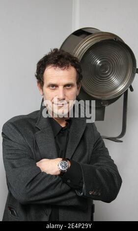 Actor Charles Berling poses during the 2nd Salon du Cinema held at the ...
