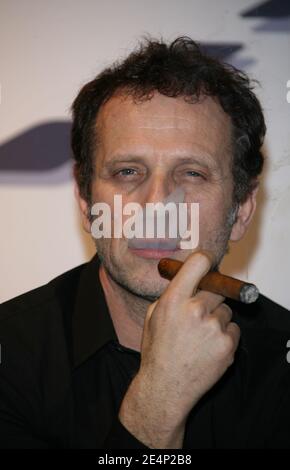 Actor Charles Berling poses during the 2nd Salon du Cinema held at the ...