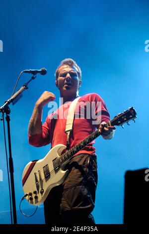 French singer Sinclair performs live during RTL 2 private concert held ...