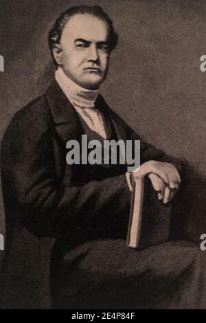 Mayor Joe Barker Daguerreotype Stock Photo - Alamy