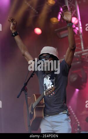 French singer Tete performs live at Zenith in Paris, France, on ...