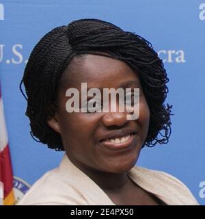 Mavis Osei - IVLP 2019 Alumni Certificate Presentation Stock Photo - Alamy