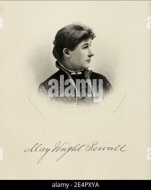 May Wright Sewall 2 Stock Photo - Alamy